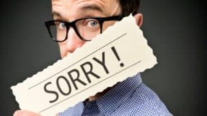 Different ways to say "Sorry" in English - Keith Speaking Academy